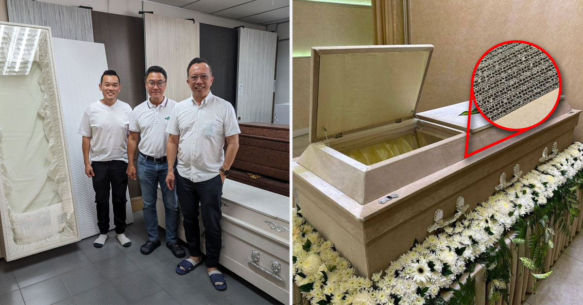 This M’sian Company Offers Eco Caskets Made Of Recycled Paper To ...
