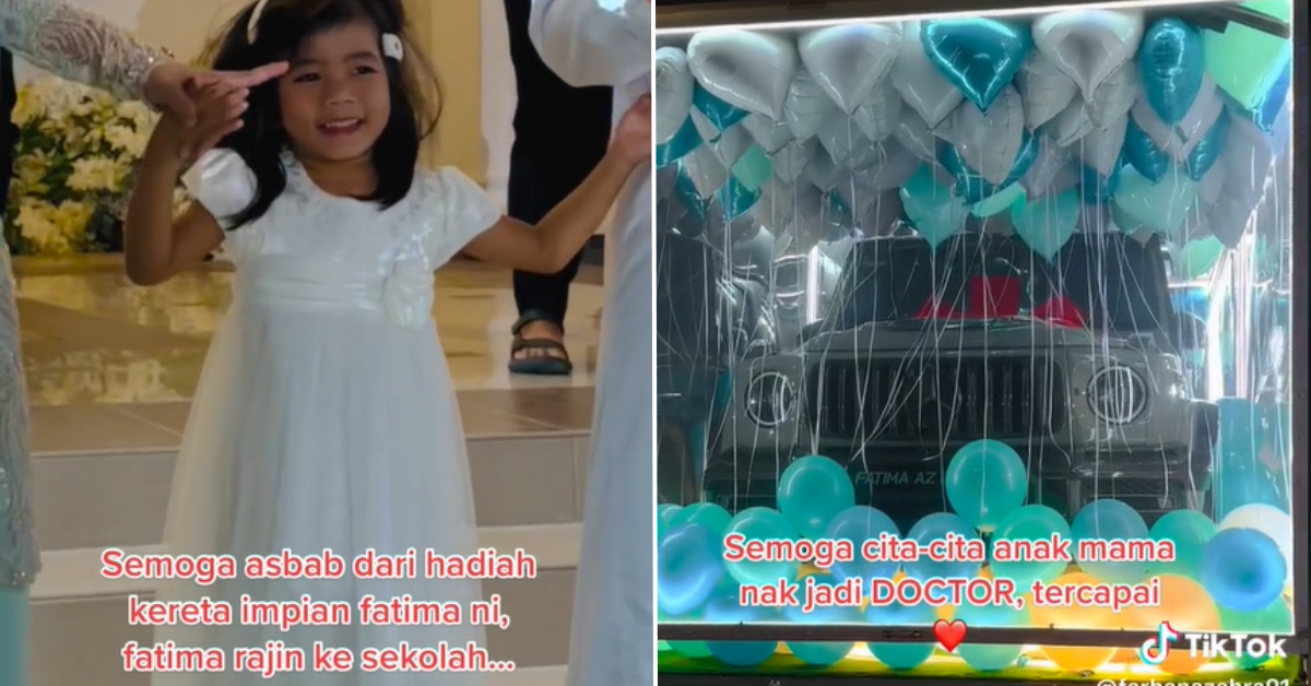 [VIDEO] Mother Gifts 5-Year-Old Daughter Mercedes-Benz So That She Will ...