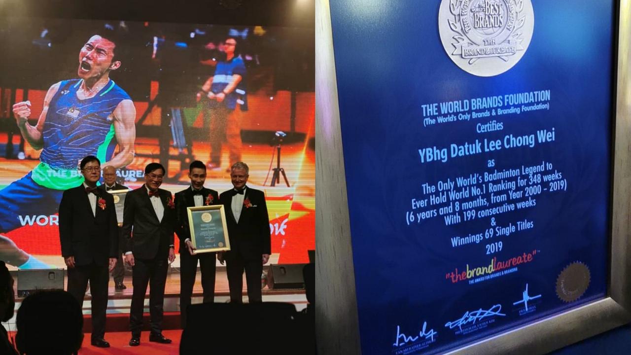 LCW Recognised For Being The Only Badminton Player To Hold World #1 ...