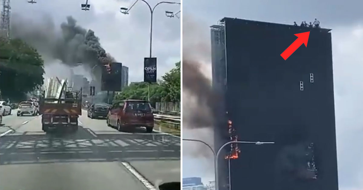 3 Injured And 6 Unharmed After Billboard On Federal Highway Catches Fire