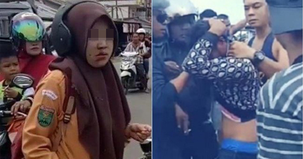 Teenage Girl Crashes Her Motorcycle Into A Thief Who Tried To Steal Her ...