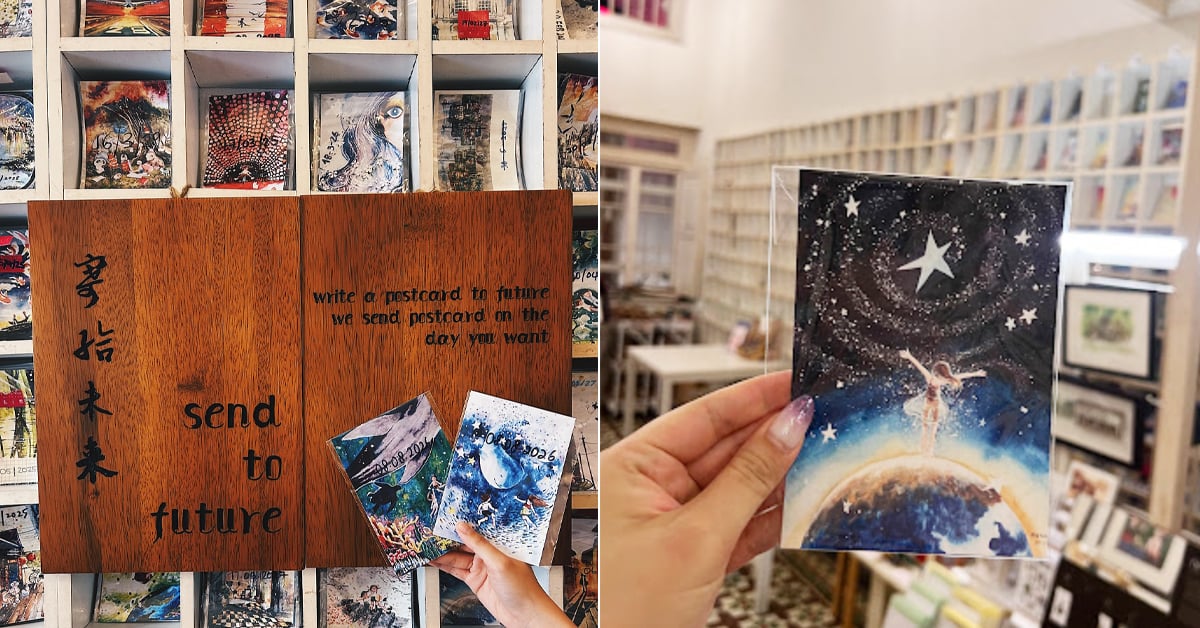 This Charming Penang Shop Lets You Send A Postcard To Your Future Self