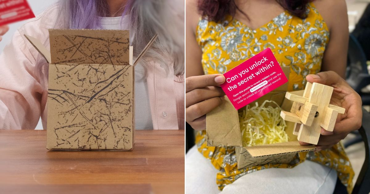 A Mysterious Box Popped Up In Our Office, With A Secret Challenge. Here ...