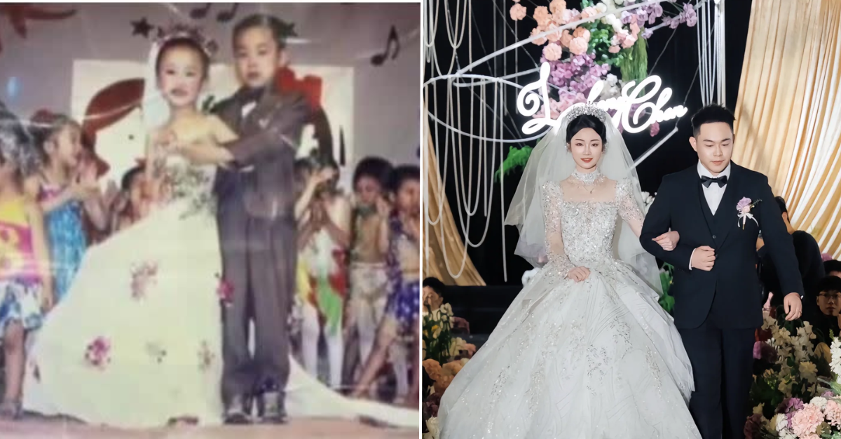 “They Were Rehearsing” — Kids Who Played Newlyweds In School Get ...