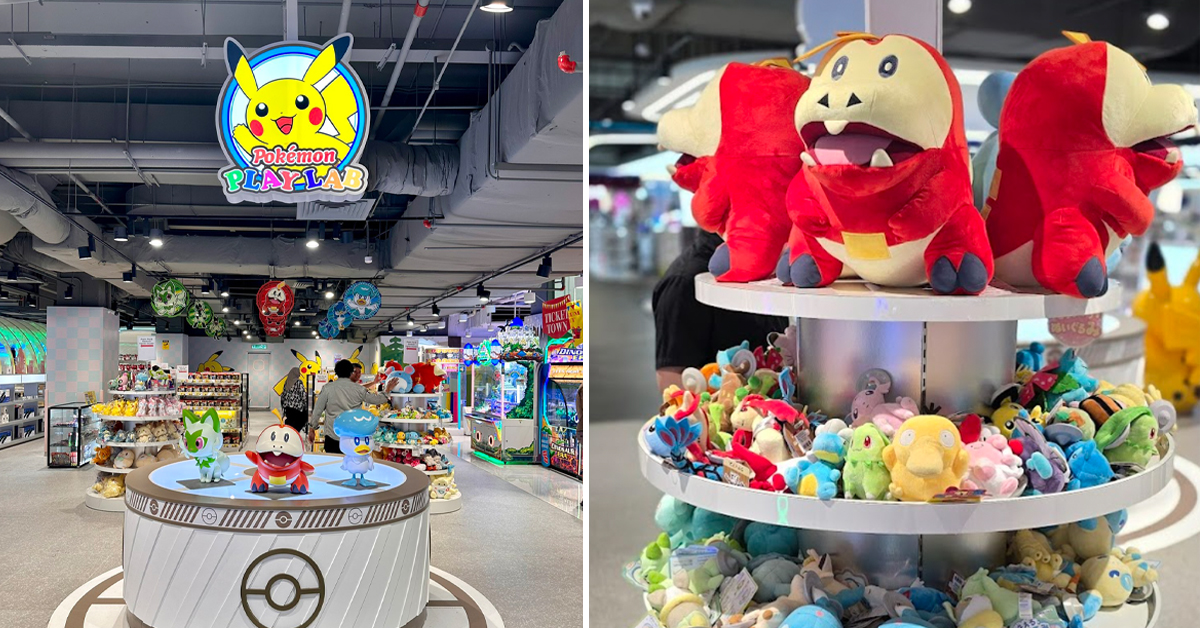Pokémon Fans, Rejoice! A New Pokémon Store Opens In 1 Utama