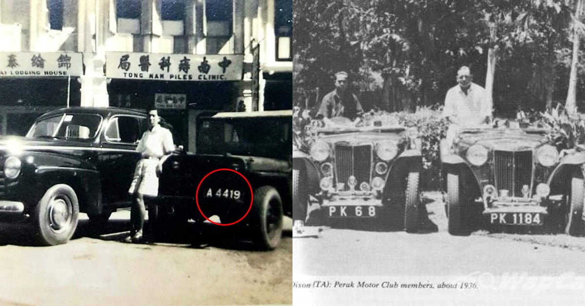 Why Do Perak Number Plates Start With ‘A’? The History Of Malaysian Car ...