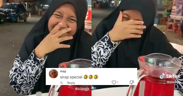 [VIDEO] Tersilap Order Air Sirap Dalam Jag, Gelagat Gadis Ini Cuit Hati ...