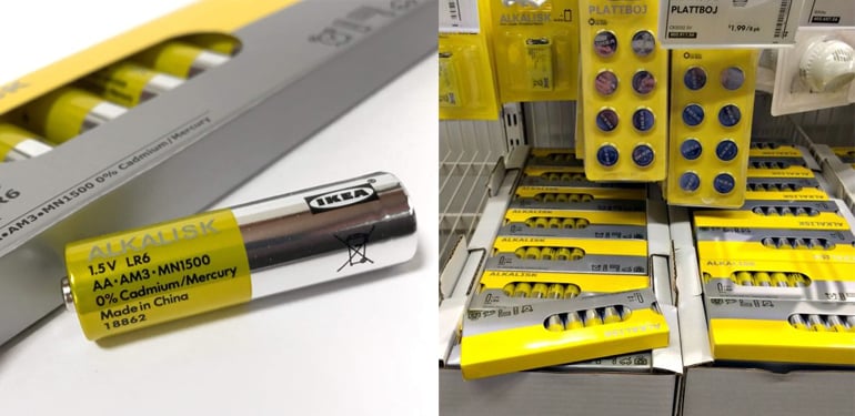 IKEA’s Getting Rid Of Its Popular Yellow Batteries. But Don’t Be Sad ...