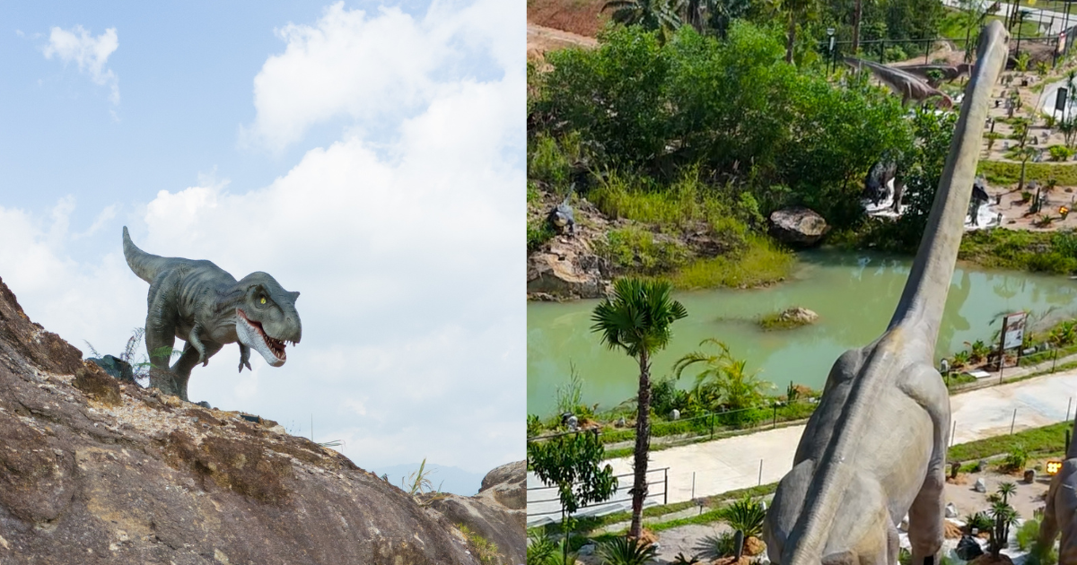 Taman Tema Dinosaur Terbesar Malaysia ‘Dino Desert’ Kini Dibuka Di ...