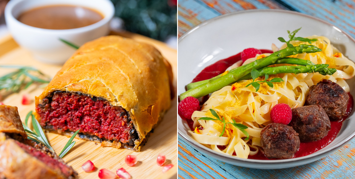 This Vegan Restaurant’s Christmas Menu Includes Beet Wellington, Choc ...