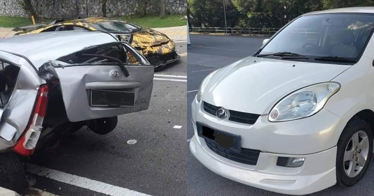 Lamborghini Driver Buys Woman A Perodua Myvi After Crashing Into Her Car