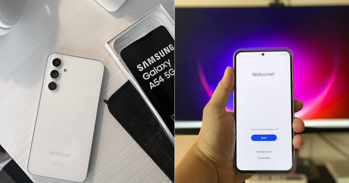 We Got To Unbox The All-New Samsung Galaxy A54 5G. Here’s Our First ...