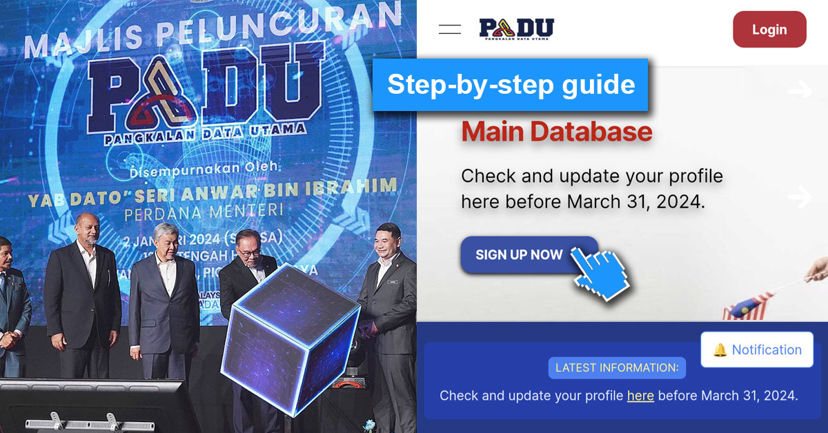 Why Do You Need To Register A PADU Account & How To Do It? Here’s All ...