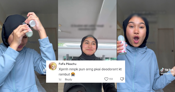 Pakai Deodorant Pada Kulit Kepala & Rambut, Tindakan Gadis Ini Cetus ...