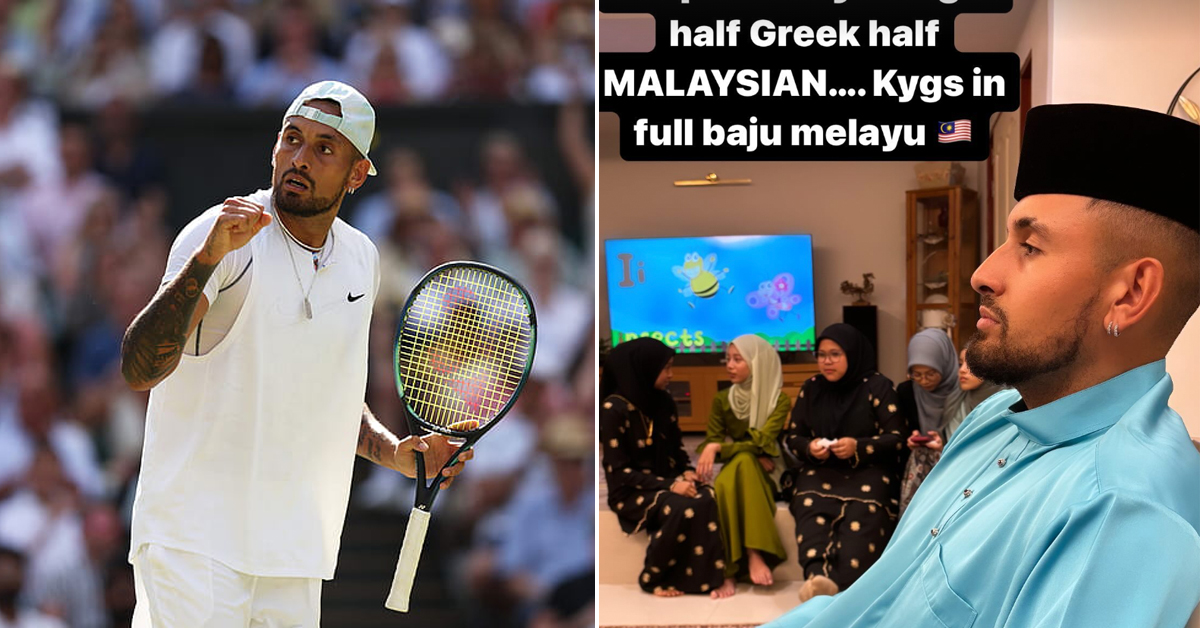 “Half Greek, Half Malaysian” — Popular Tennis Player Nick Kyrgios ...