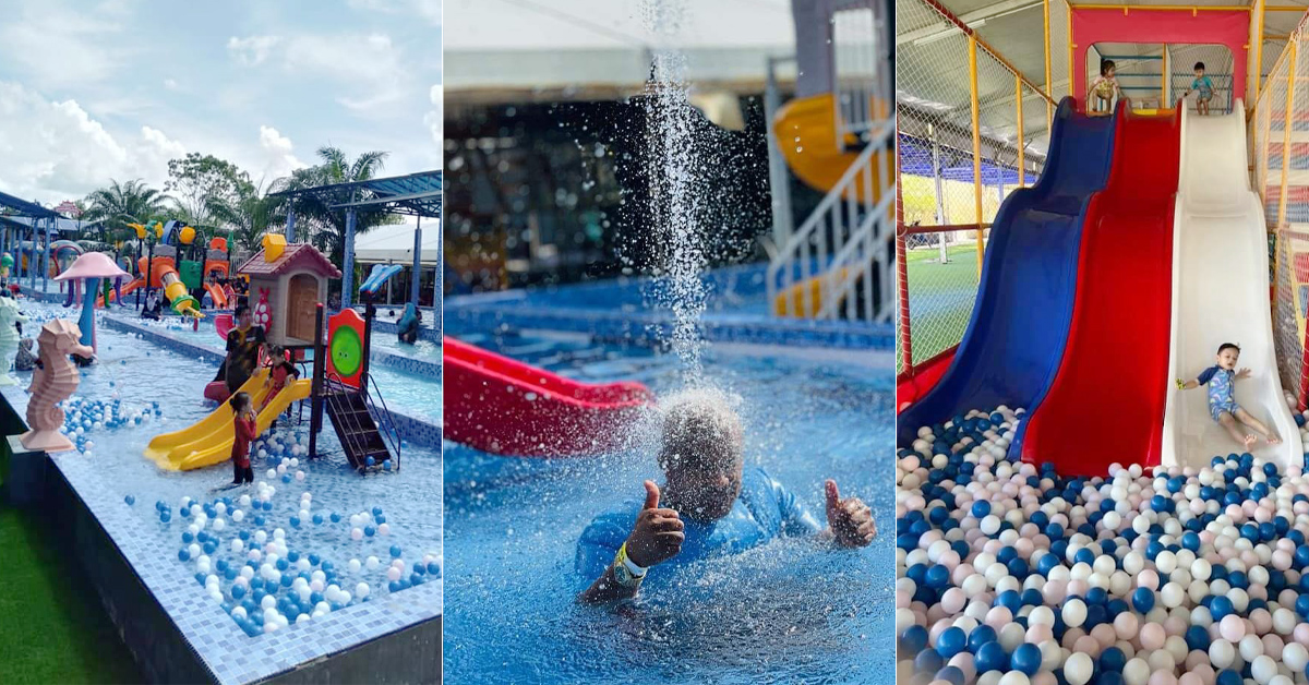 Sekinchan’s 1st Water Park Opens And It’s Only RM20 To RM25 Per Entry