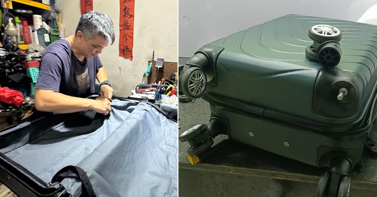 6 Luggage Repair Shops In Klang Valley: Fix Missing Wheels, Broken Zips ...