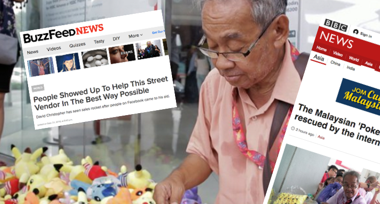 Kisah Menyentuh Hati Uncle David Kini Dapat Liputan Dunia. Siap Masuk ...