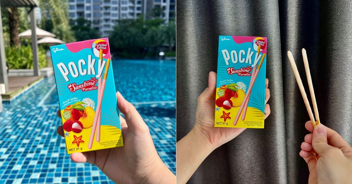 Pocky Just Dropped A New Limited Edition Flavour Featuring Peach And Lychee
