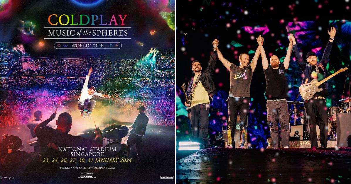 Calling All Coldplay Fans — More Tickets For Their Singapore Concerts ...