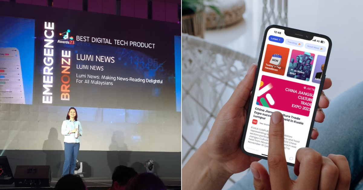 Lumi News Wins Bronze For Best Digital Tech Product At The 2023 d Awards
