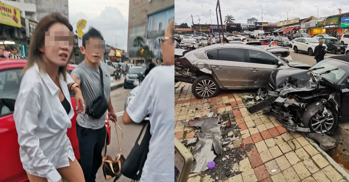 [VIDEO] Driver Of SG-Registered Audi TT Flees After Crashing Into 4 ...