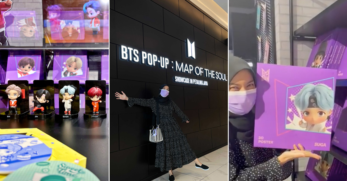 [PHOTOS] Check Out How The Newly-Opened BTS Pop-Up Store In 1 Utama Looks