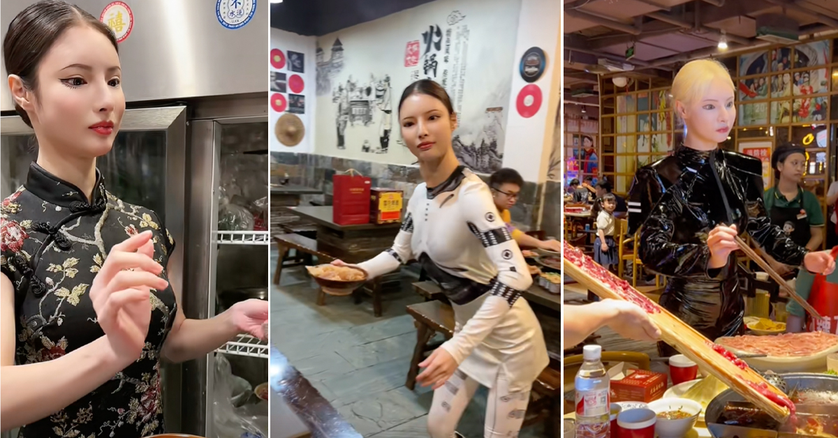 Hot Pot Owner’s Realistic Robotic Movements Make It Hard To Tell If She ...
