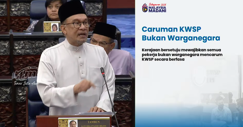 #Budget2025: EPF Contributions To Become Mandatory For All Foreign Workers