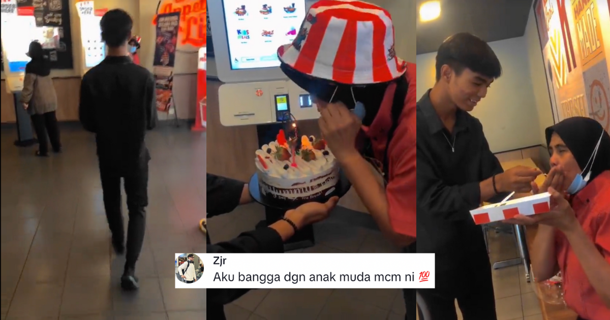 Anak Ajak Rakan-Rakan Buat Surprise Sambut Birthday Di Tempat Kerja Ibu ...