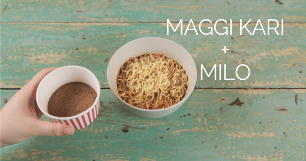 [VIDEO] Maggi Kari + Milo Combo, Anyone?