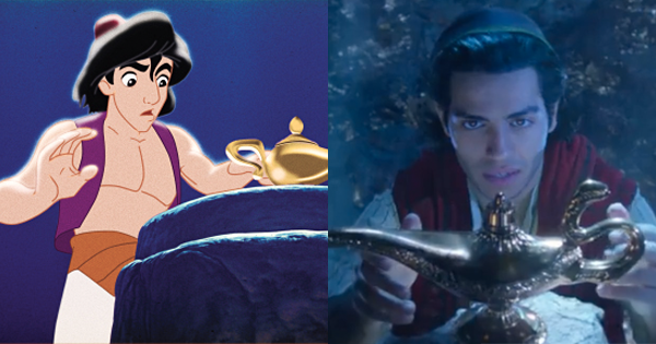 Here’s How Disney’s New ‘Aladdin’ Movie Looks Like Compared To The ...