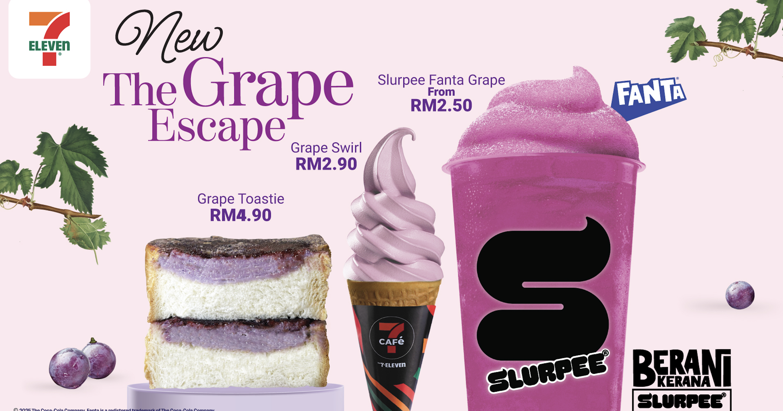 7-Eleven Lancar Siri The Grape Escape, Nikmati Slurpee, Soft Serve ...