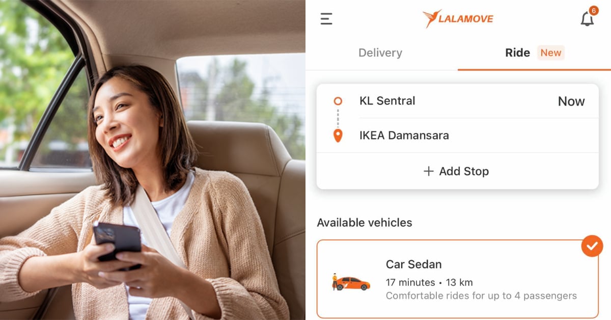 More E-Hailing Options! Lalamove Just Announced Its New ‘Ride’ Service ...
