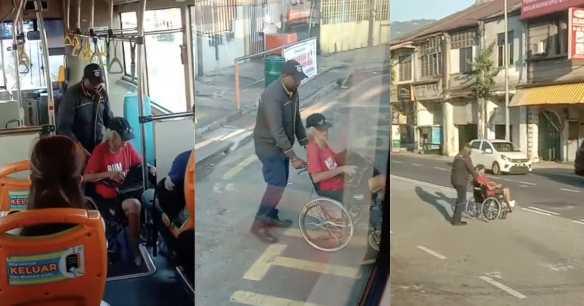 [VIDEO] Netizens Praise Bus Driver For Kindly Helping OKU Passenger ...
