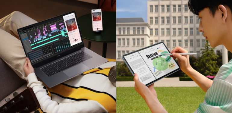 HUAWEI Launches All-New Tablet And Laptops With Useful Multi-Screen ...