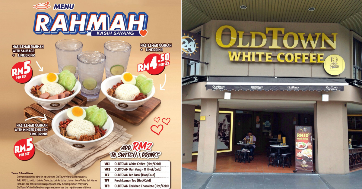 OldTown White Coffee Joins Menu Rahmah Campaign & Introduces Plant ...
