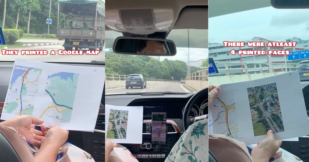 Anak Kongsi Ibu Ayah Sanggup Print Maps Tengok Manual, Tak Percaya Pada ...