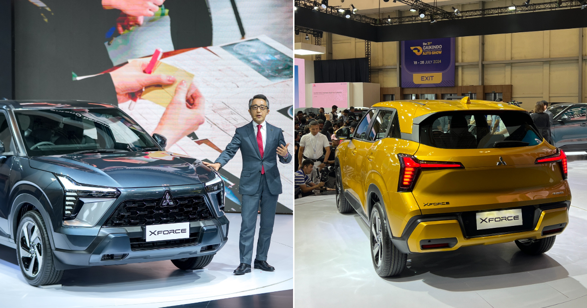 Mitsubishi Unveiled The All-New Xforce Compact SUV In Indonesia, And We ...