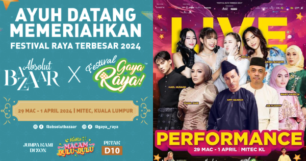 Absolut Bazaar x Festival Gaya Raya 2024: Jualan 66 Jam Beli-Belah ...