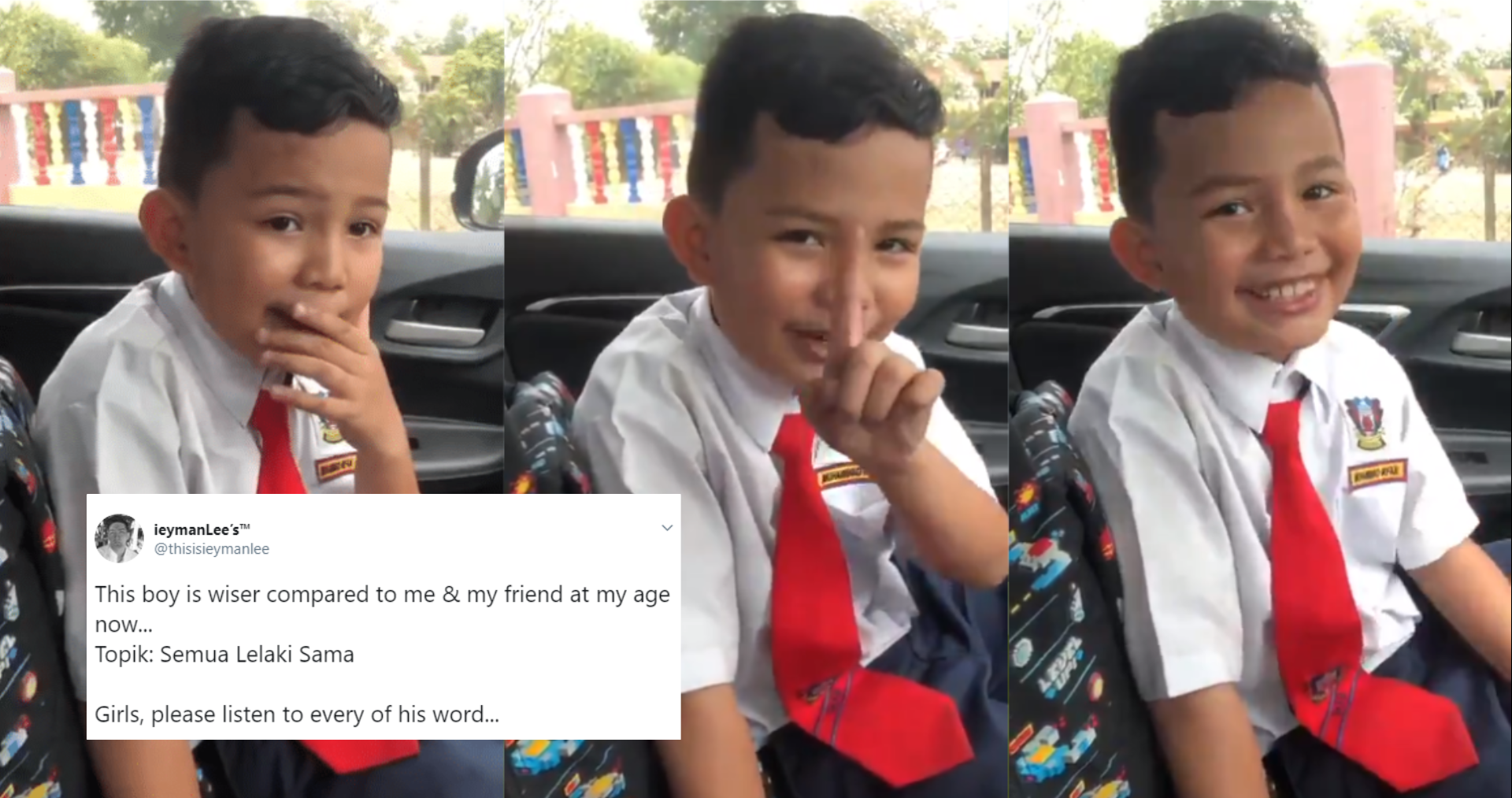 Lihat Adik Ini Tepis Ayat ‘Lelaki Semua Sama’ Dalam Loghat Ganu. Cute ...