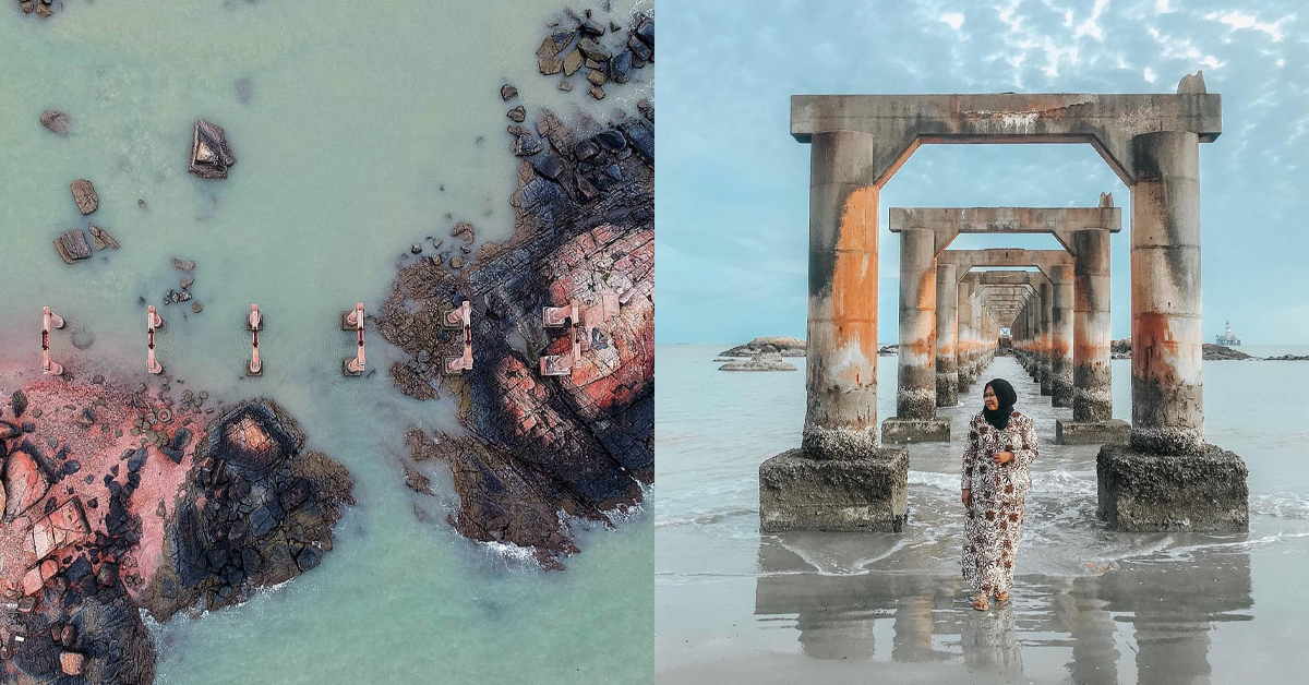 Abandoned Jetty Becomes A ‘Secret Attraction’ In Johor For Dreamy Photos