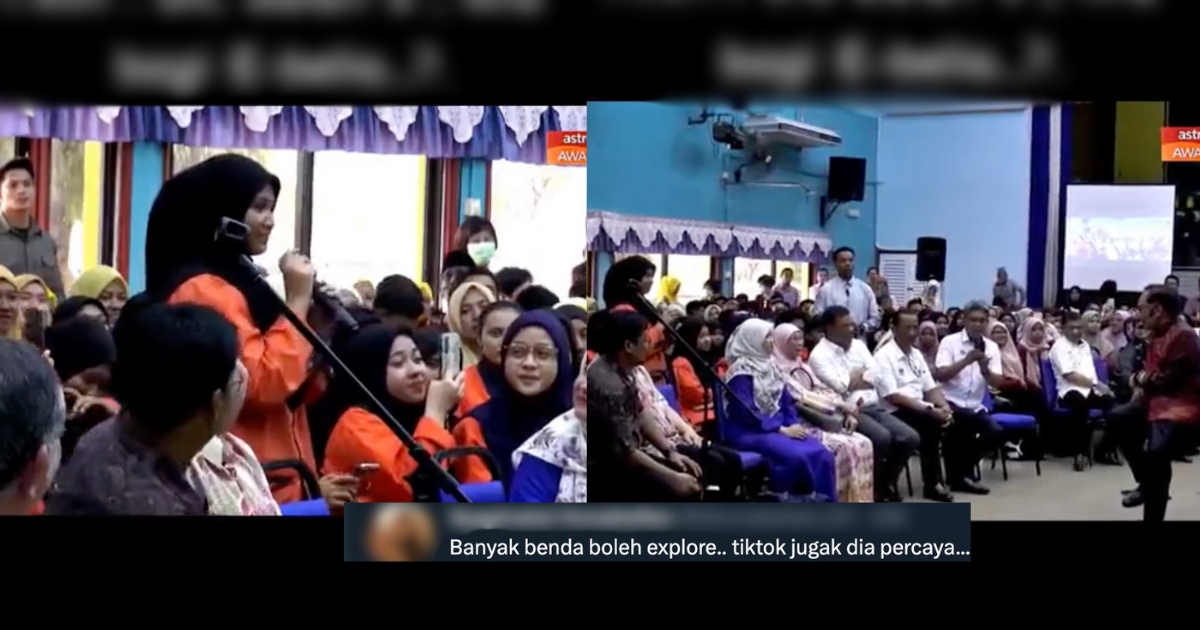 “TikTok Juga Dia Percaya” – Soalan Gadis Tanya Pasal eBelia Pada PMX ...