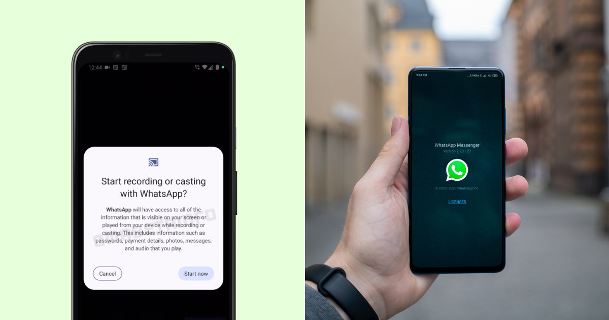 WhatsApp Is Testing A New Screen Share Feature, But It’s Only Available ...