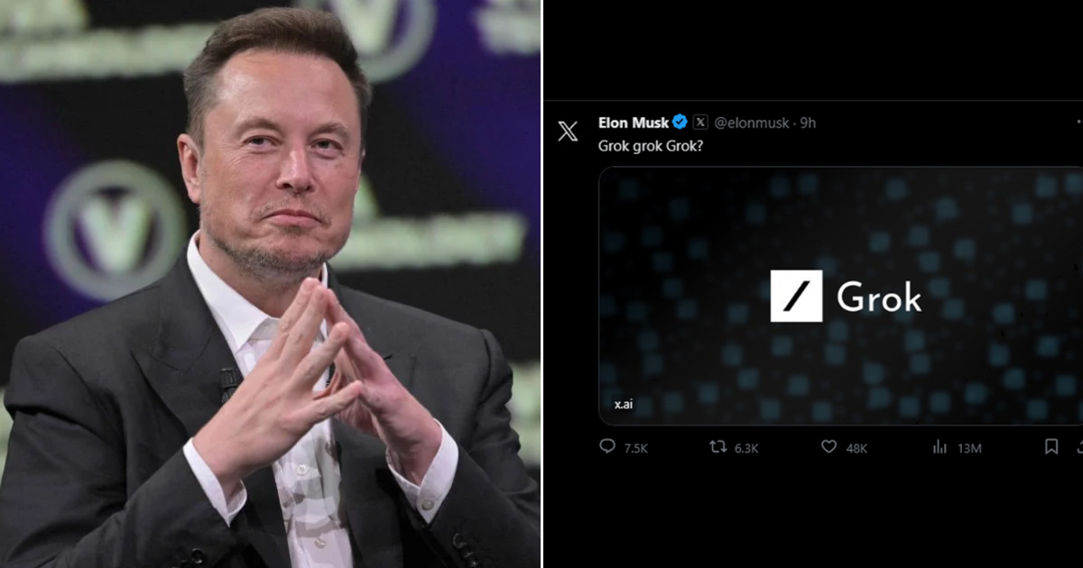 Elon Musk Launches His Own AI Chatbot Called ‘Grok’ That Will Pull Info ...
