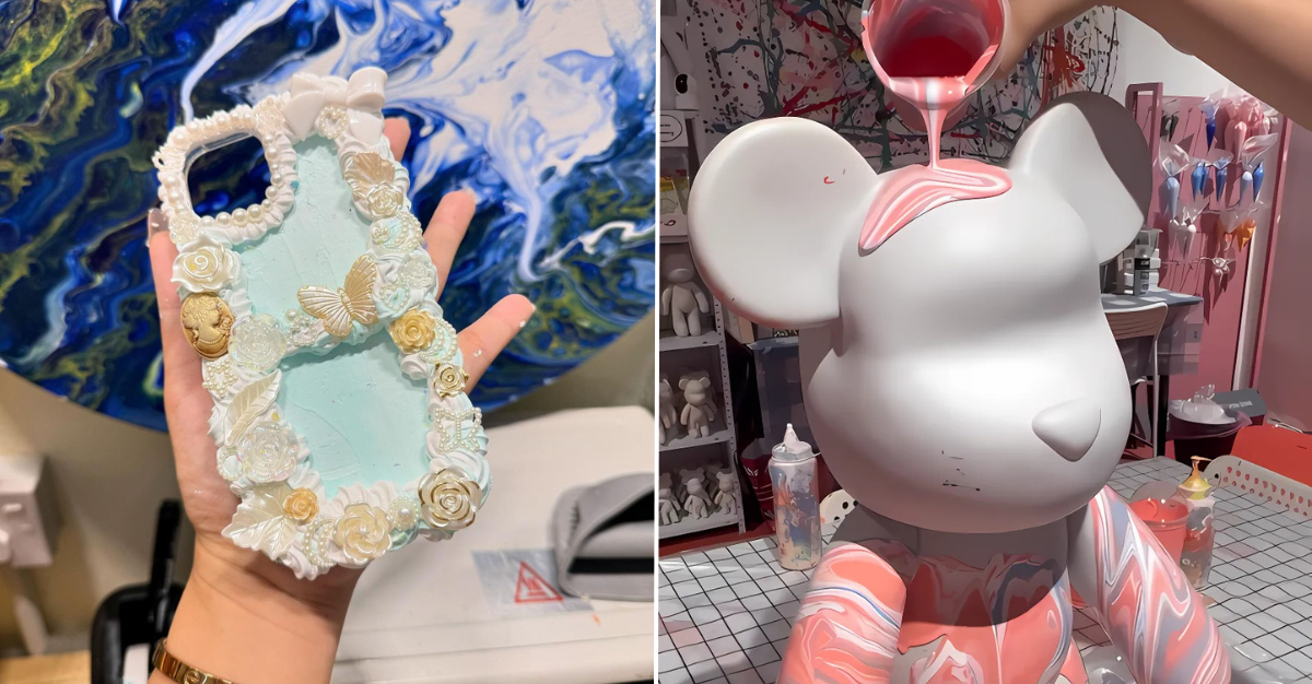 Customise Your Phone Cover With Cute Charms, Make Fluid Art & More At ...