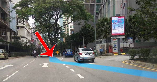 Viral Posts Claim These Blue Lanes In KL Are Endangering Road Users