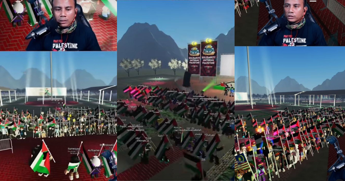 This Malaysian Is Going Viral For Organising A Protest Supporting ...