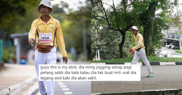 "Pakai Selipar Je" – Netizen Kagum Lihat Atuk 77 Tahun Ini Masih Steady ...
