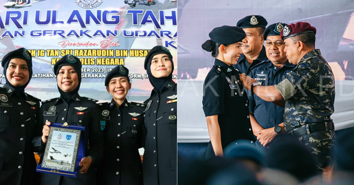 4 Malaysian Women Make History By Becoming First Female PDRM Pilots